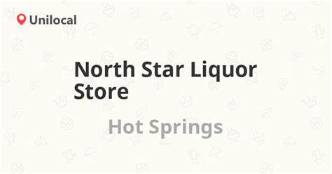 North Star Liquor Store Hot Springs 335 Park Ave Reviews Address