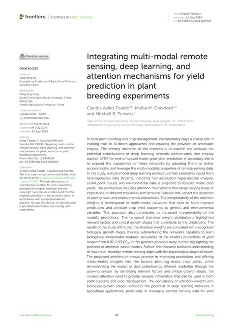 Pdf Integrating Multi Modal Remote Sensing Deep Learning And