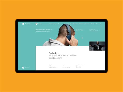 Realweb By Alex Ikov Interface Ui Web Design Mobile Web Ui Design Dashboard Design Page