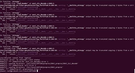 Error While Installing GMTSAR Issue Gmtsar Gmtsar GitHub