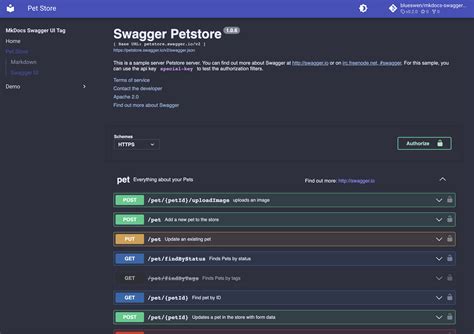 Using Material For Mkdocs And Pymdownx For Some Rest Api Doc Design · Squidfunk Mkdocs Material