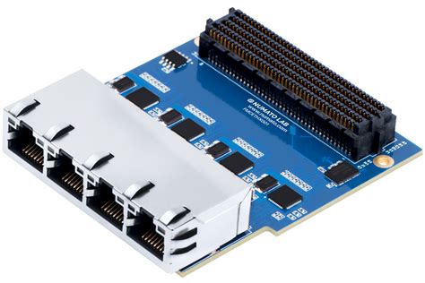 Port Gigabit Ethernet FMC Module Numato Lab