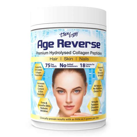 Thin Lizzy Age Reverse Collagen Powder 385g Discount Chemist