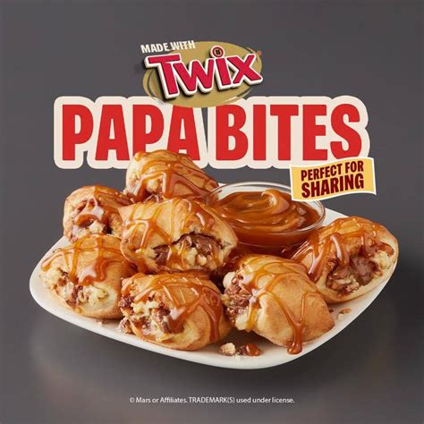 Introducing New Twix Papa Bites The Berea Papa Johns Facebook