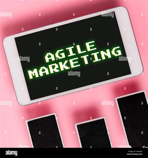 Text Showing Inspiration Agile Marketing Business Showcase Anything That Is Kept Secret Or