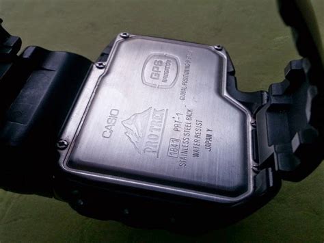 Militarywatch Sold Casio Protrek Pro Trek 1840 Gps Wrist Watch Prt 1