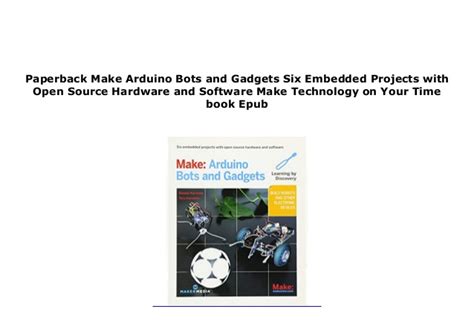 Make Arduino Bots And Gadgets Pdf Lasopacode