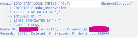 MySQL Load Data Statement Performance Not Just Databases