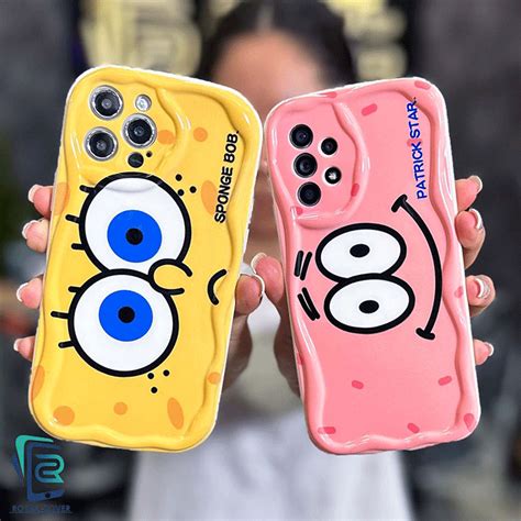 قاب طرح دار پاتریک و باب اسفنجی Rc 1105 رویال کاور