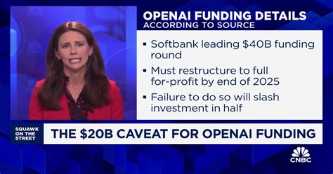 Openai Must Restructure To Full For Profit By End Of Year In Order To Get Full Softbank Funding