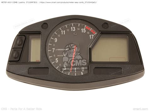 37100mfje01 Meter Assy Comb Honda Buy The 37100 Mfj E01 At Cmsnl