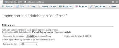 mysql eud opg