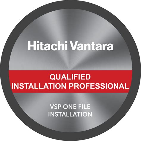 Hitachi Qualified Professional VSP One File Installation Credly