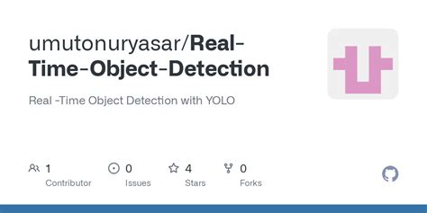 Github Umutonuryasarreal Time Object Detection Real Time Object Detection With Yolo