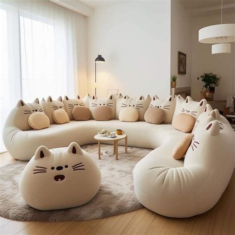Extra Luxe Extra Cute Extra Comfy Cream Couch Slaylebrity