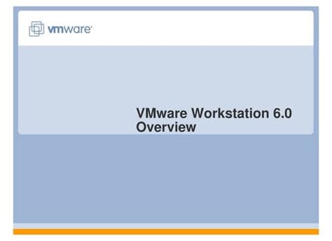 Presentation At Vmware Workstation Instalation Pptx Operating Systems Computer Software