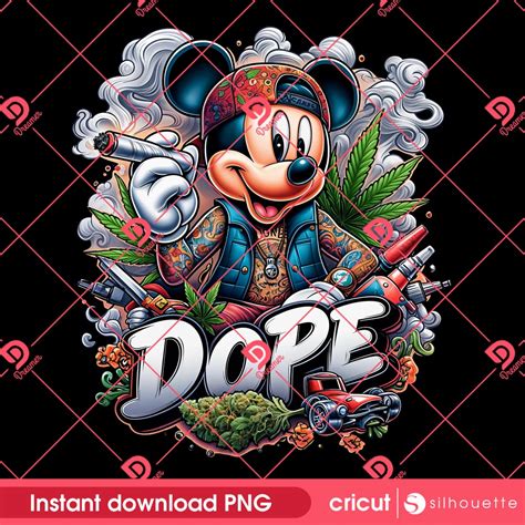 Weed Disney Characters Painted Disney Characters Hi Res Stock