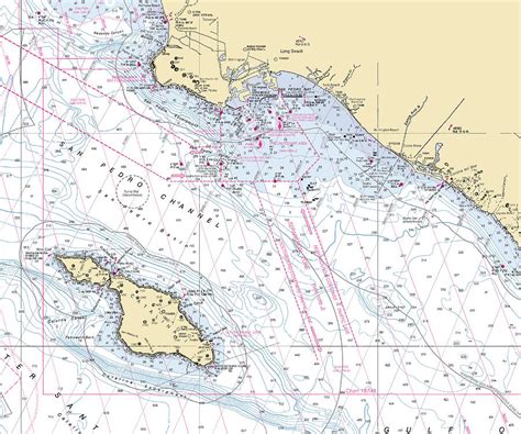 Catalina Los Angeles California Nautical Chart V6 Mixed Media By Bret