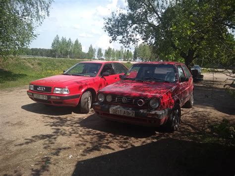 Друг всегда рядом — Audi 80 B4 2 л 1992 года встреча Drive2