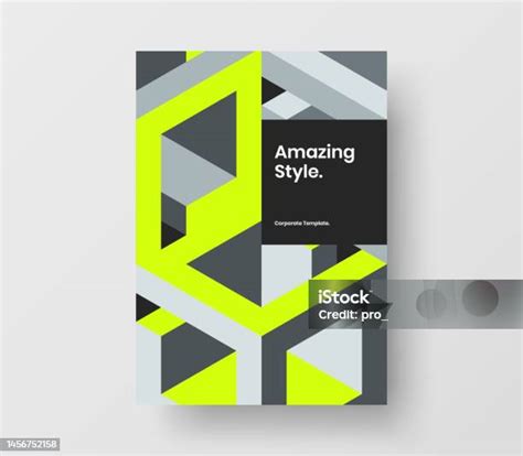 생생한 기하학적 타일 엽서 템플릿입니다 다채로운 회사 커버 A4 디자인 벡터 일러스트 0명에 대한 스톡 벡터 아트 및 기타 이미지 0명 A4 용지 개념 Istock