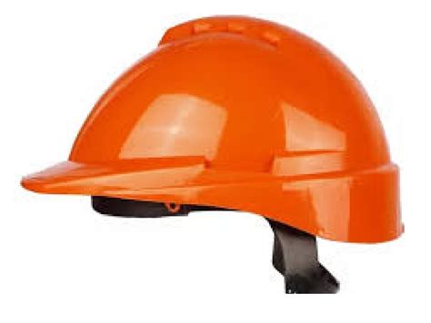 Casco De Seguridad Naranja Con Arnés Standard Garimport
