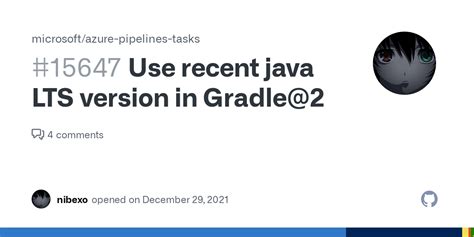 use recent java lts version in gradle 2 · issue 15647 · microsoft azure pipelines tasks · github