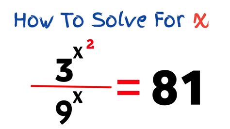 Very Simple Way To Solve X Step By Step Youtube