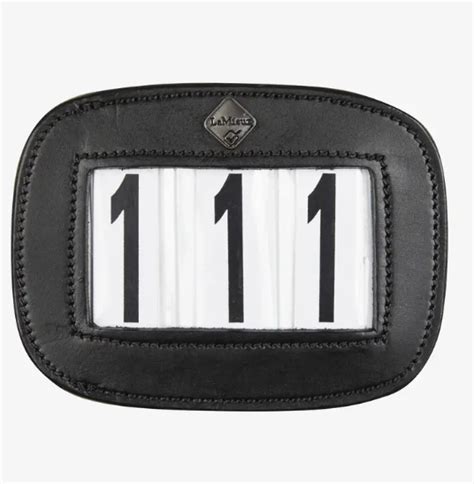 Lemieux Saddle Number Holder Square Plain Fair Hill Saddlery