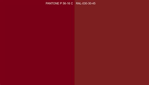 Convert Pantone P 56 16 C To Ral Ral Design