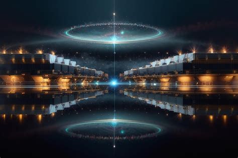 Premium Ai Image Particle Physics Experiment