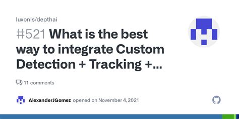 What Is The Best Way To Integrate Custom Detection Tracking Depth