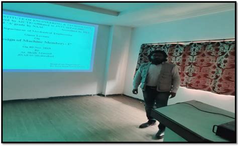 A Guest Lecture On Design Of Machine Lords Institute Of Engineering