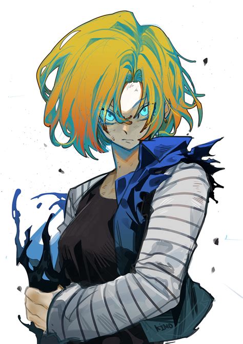Android 18 Dragon Ball And 1 More Drawn By Kimo Danbooru