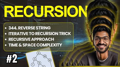 Recursion 2 344 Reverse String Youtube
