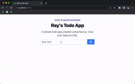 Github Mdrhmnnuxtjs Todo App A Repository For My Own Self Learning