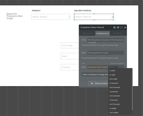 Conditional Dropdowns Database Bubble Forum