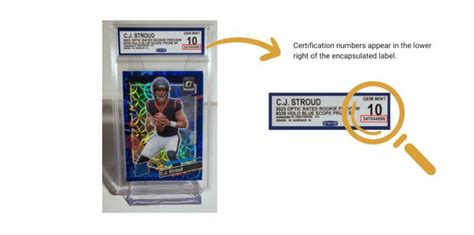 Serial Number Lookup Collectible Card Grading