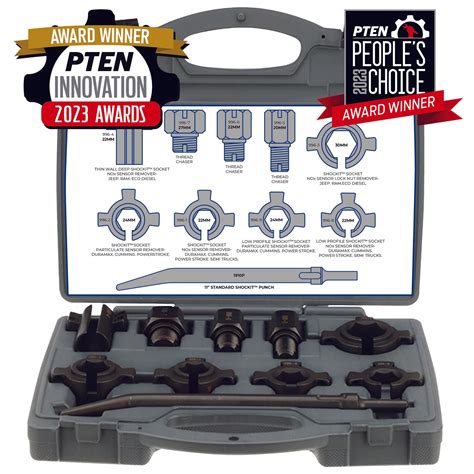 Shockit Socket Diesel Nox And Particulate Sensor Removal Kit Lt996d Steck Manufacturing