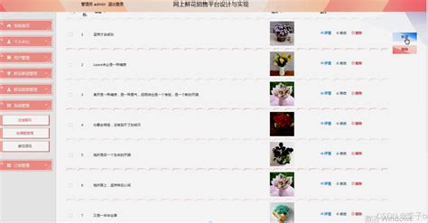 Springbootvue网上鲜花销售平台设计与实现【程序论文开题】计算机毕业设计 Csdn博客