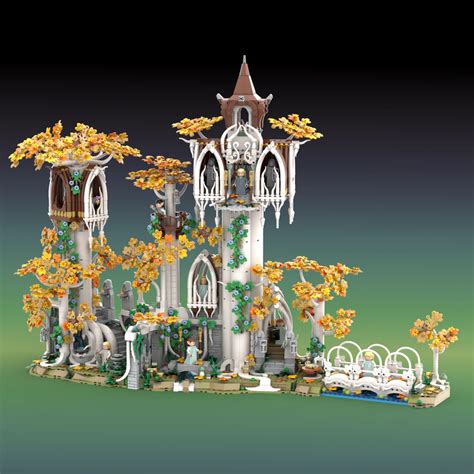 Lego Ideas Exploring The World Of Middle Earth Location Lothlórien