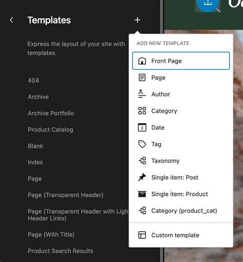 Using And Editing Templates Dinosaur Stew Theme Docs