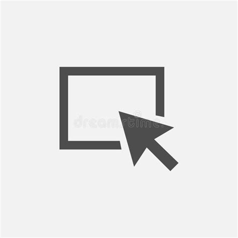 Area Select Icon Vector Isolated Select Icon Vector Design Stock Illustration Illustration Of