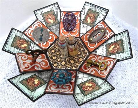 FRIENDS In ART Exploding Picture Box From Retro Cafe ART