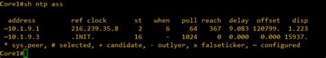 Solved Ntp Peering Cisco Community