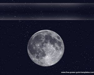 Moon Powerpoint Template