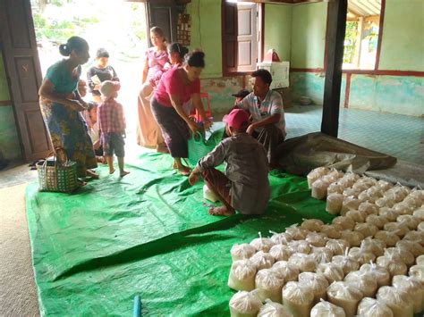 တောင်တွင်းကြီးမြို့နယ်တွင် အိမ်ထောင်စု ၂၄၀ စုအား ဧည့်မထဆန်များကို ပြင်ပပေါက်ဈေးထက် သက်သာသောဈေးန