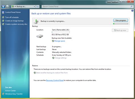 Windows 7 Windows Backup Overview Neowin