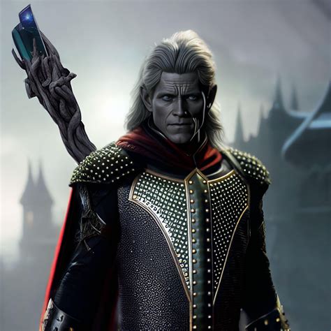 Dnd Character Half Drow Warlock Rdndai