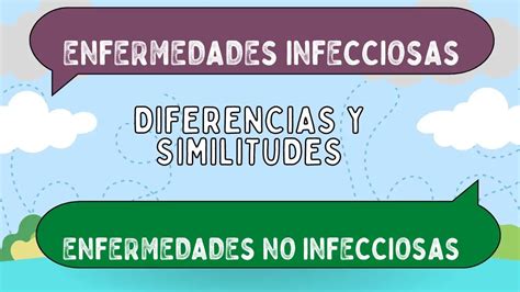 Diferencias Entre Enfermedades Infecciosas Y Enfermedades No Infecciosas