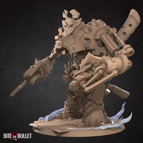 3d Printable Goblin Mech By Bite The Bullet